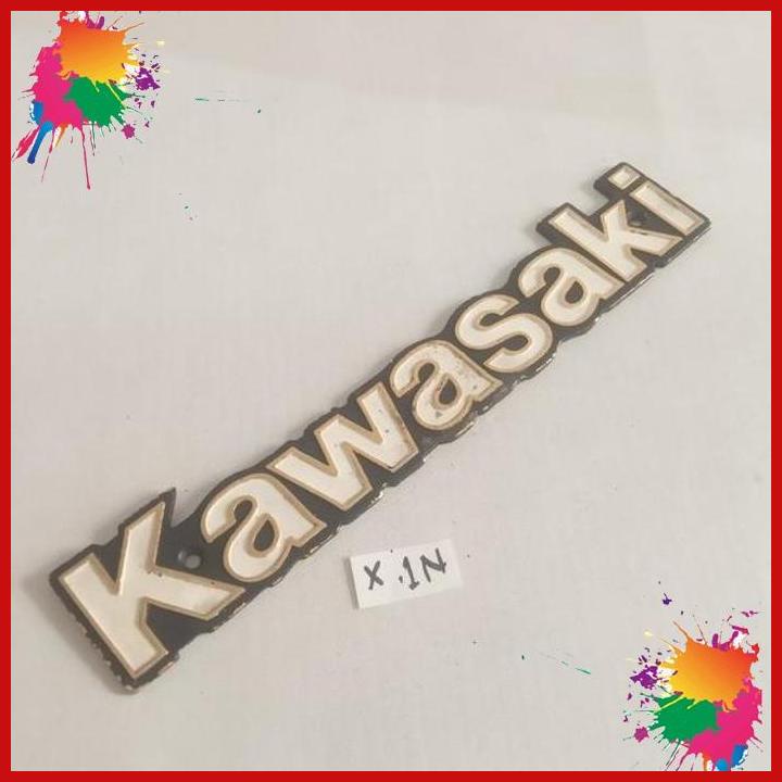 Jual emblem tangki kawasaki binter mercy merzy kz 200 original baru x ...