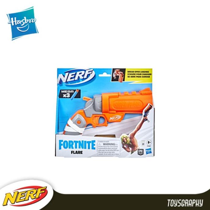 Jual Nerf Fortnite Flare MEGA Blaster Break Open Loading RL | Shopee ...
