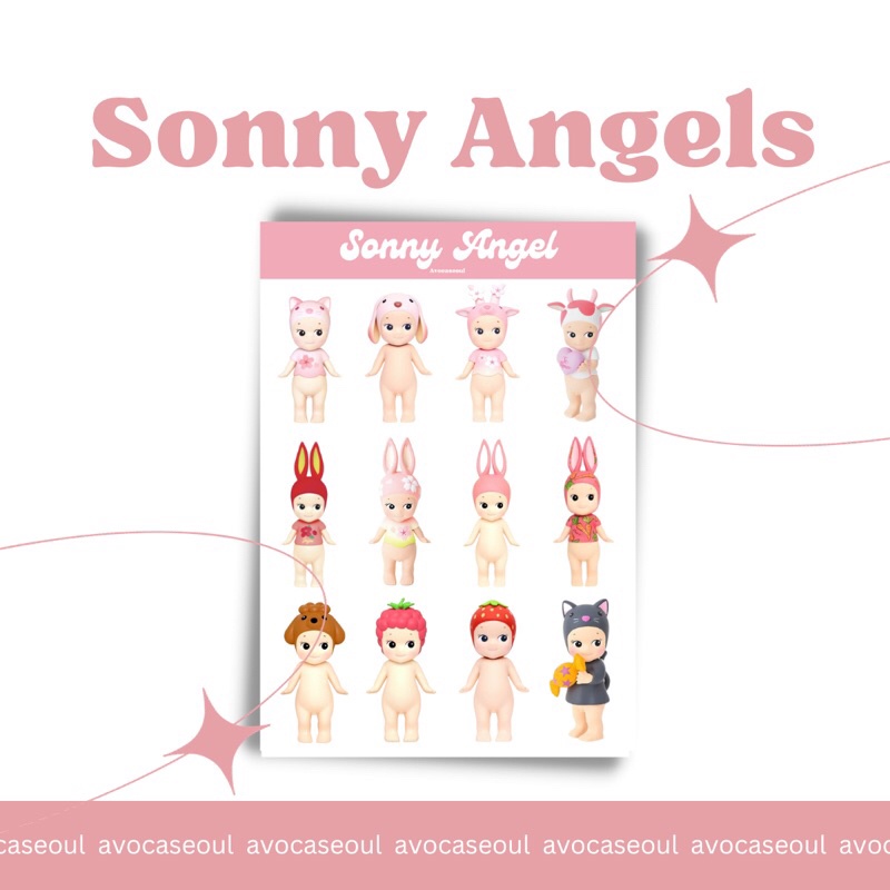 Jual sticker sheet sonny angel aesthetic ins korea untuk dekorasi ...
