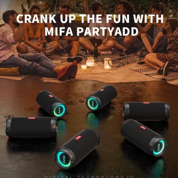 Jual Speaker Bluetooth Portable Tws Mifa Wildrod 5.3 Ip67 30W Bass Rgb ...