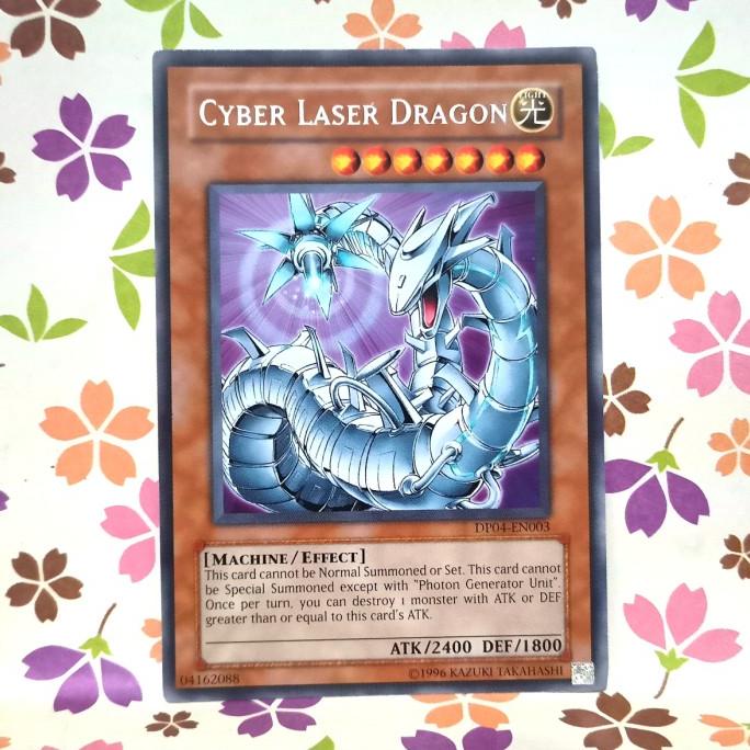 Jual yugioh tcg Cyber Laser Dragon DP04-EN003 Rare | Shopee Indonesia