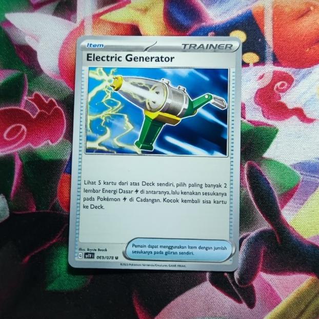 Jual ELECTRIC GENERATOR POKEMON TCG INDONESIA | Shopee Indonesia