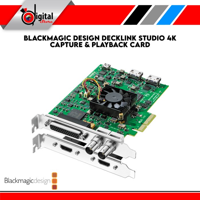 Jual Blackmagic Design DeckLink Studio 4K Capture & Playback Card ...