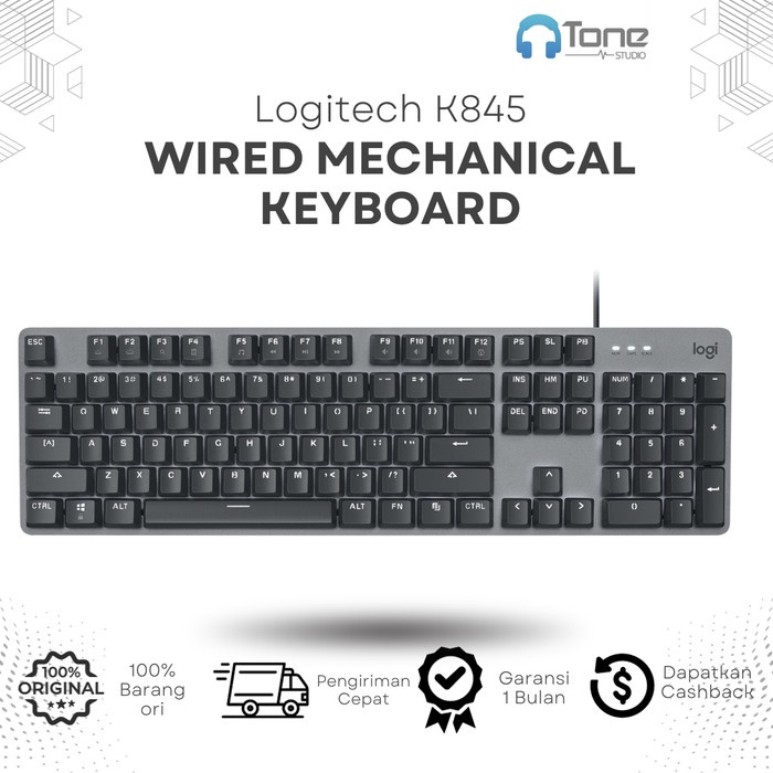 Jual Keyboard Logitech K845 Wired Mechanical Full-Size | Shopee Indonesia