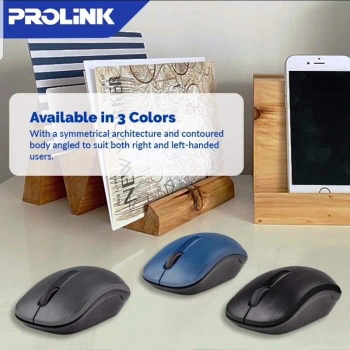 Jual Mouse Wireless Prolink PMW5010 3 button 1200 Dpi | Shopee Indonesia