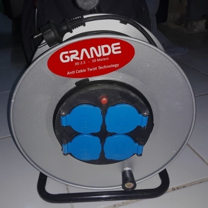 Jual Kabel Roll verde 50m Body Besi 3x2,5-kabel Bagus Original | Shopee ...