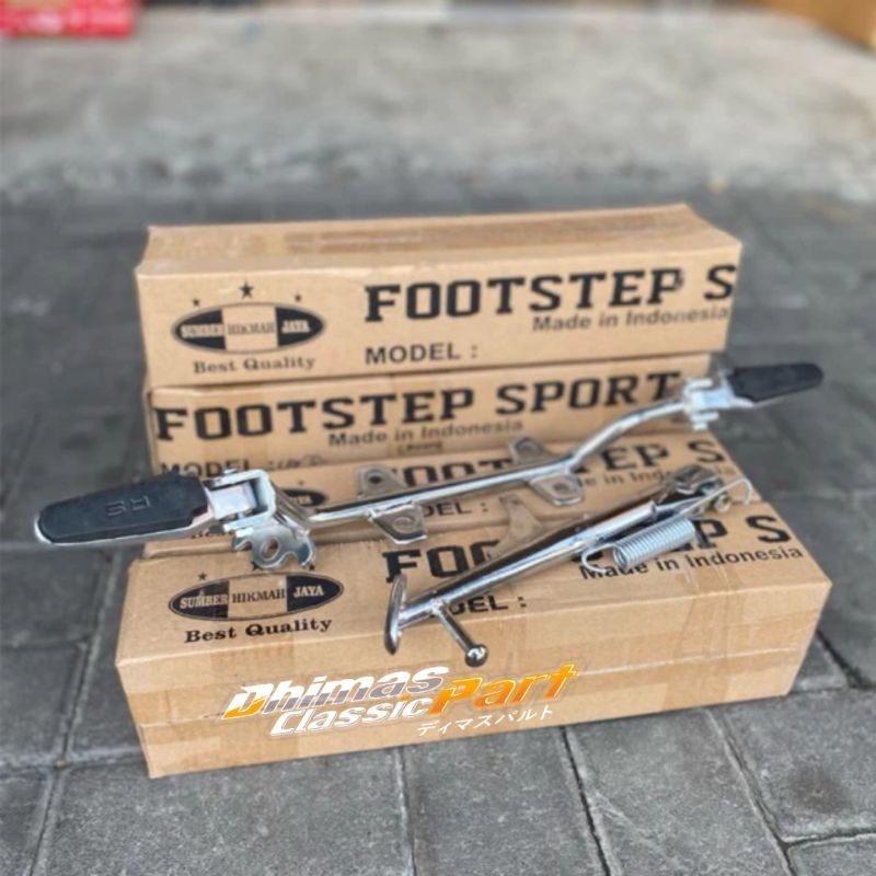 Jual Foostep ducati karet pijakan ducati SHJ standar samping ninja 250 ...