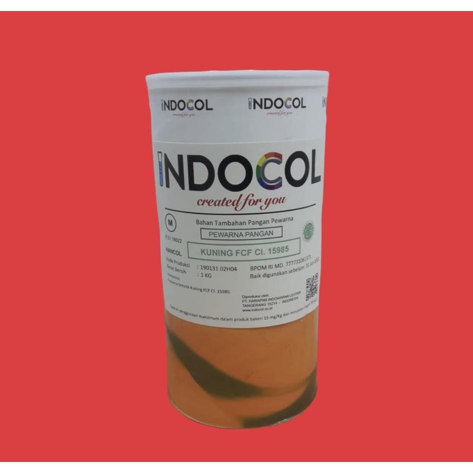 Jual Pewarna Makanan Indocol Kuning Fcf Ci.15985 (Sunset Yellow Fcf ...