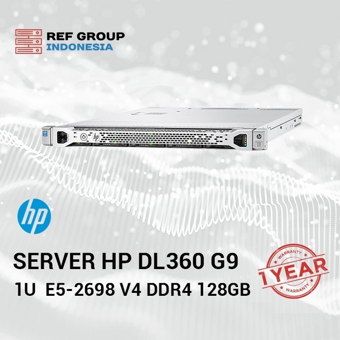Jual Server HP DL360 G9 1U 4x3.5" 2x E5-2698 v4 DDR4 128Gb|GARANSI 1 Tahun | Shopee Indonesia