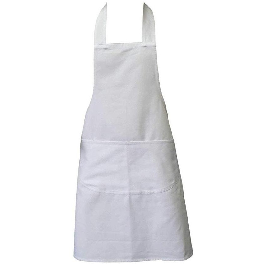 Jual Berkualitas! Apron Celemek Putih Polos | Shopee Indonesia