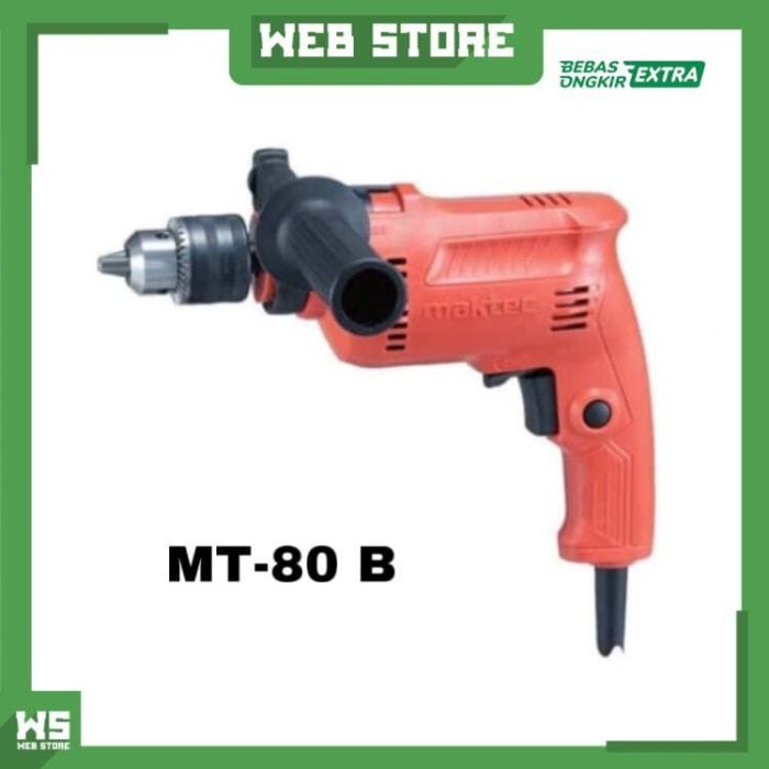 Jual New Maktec Mt 80 B Mesin Bor Tembok Beton Kayu Besi Hammer Drill ...