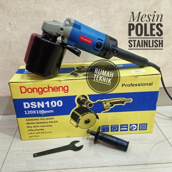 Jual New Dongcheng Mesin Poles Stainlish Dsn100 Berkualitas | Shopee ...