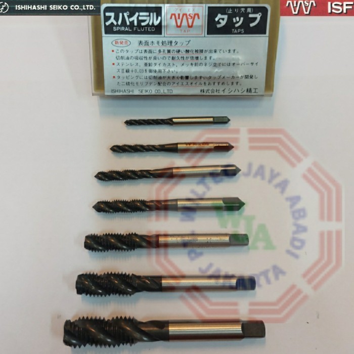 Jual New Ori Machine Tap / Tap Mesin Unc 5/8 X 11 Spiral Ishihashi Seiko Japan Terbaru | Shopee ...