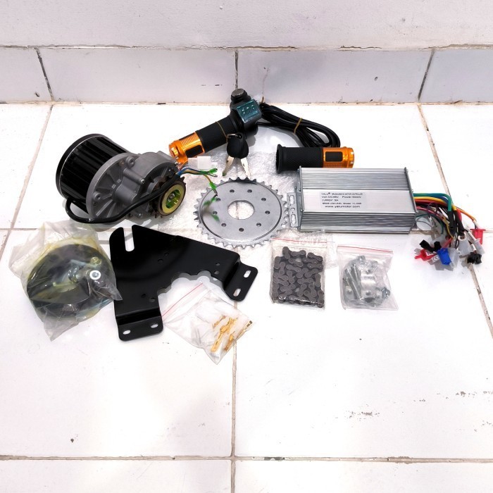 Jual [Ori] Set Sepeda Listrik 48V 500W Brushless Motor Bldc E-Bike ...