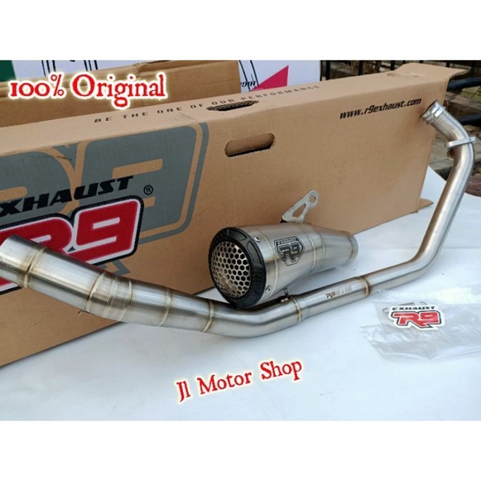 Jual [Original] Knalpot R9 Gp Ss Yamaha Xabre - R15 V1 V2 Full System ...
