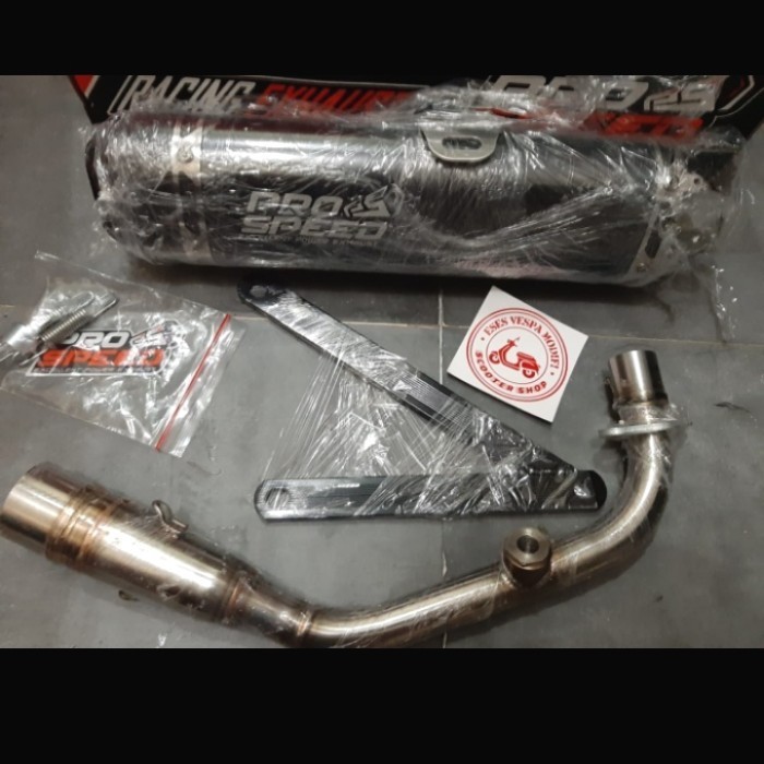 Jual [Original] Knalpot Original Prospeed New Black Series Cnc Untuk ...