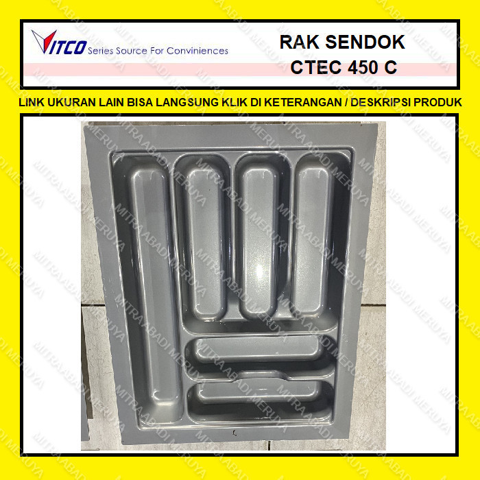 Jual RAK SENDOK LACI VITCO CTEC 450 C LACI SENDOK | Shopee Indonesia