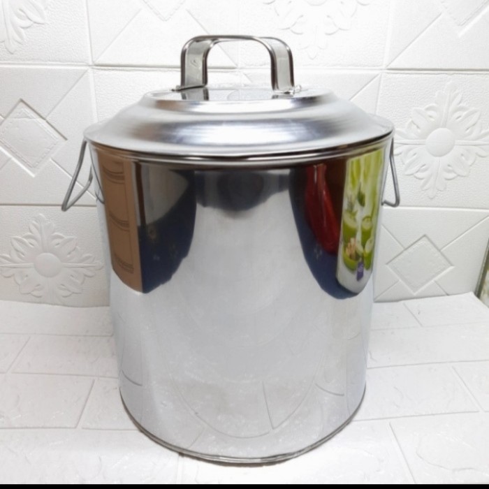 Jual Panci Polos Stainless 35 Cm / Panci Soto / Panci Ayam 35 Cm ...