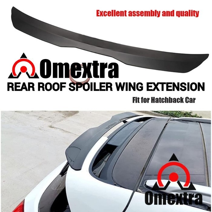 Jual Rear Spoiler Wing Omextra Spoiler Mobil Hatchback Universal ...