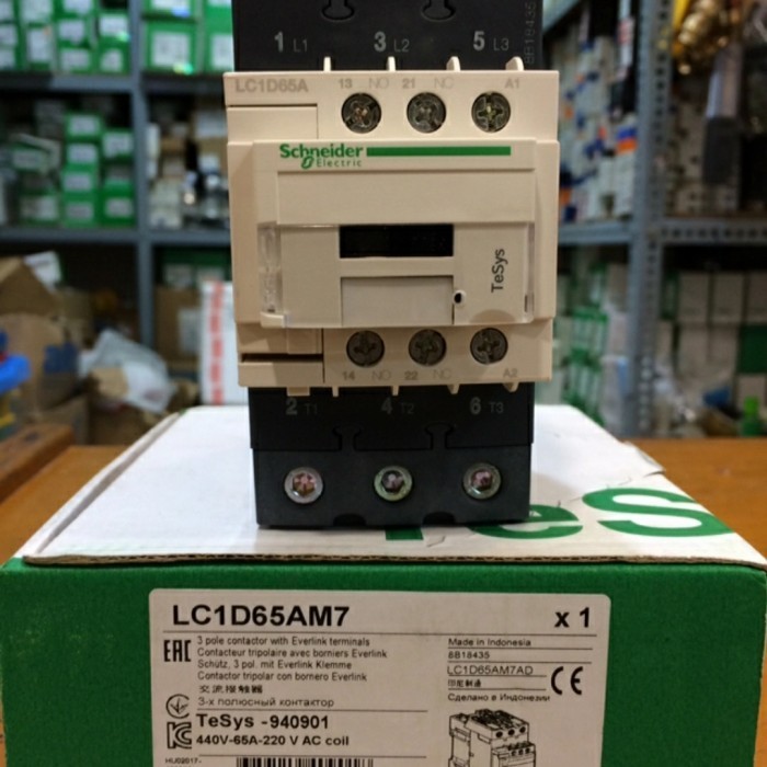 Jual [New Ori] Kontaktor Lc1D65A Lc1D65Am7 Jaminan New Original ...