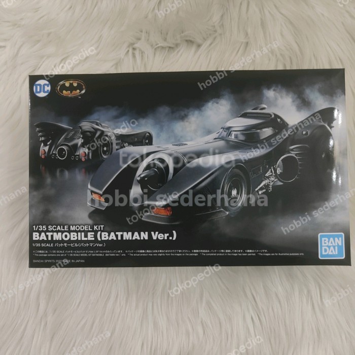 Jual [Ori] 1/35 Scale Plastic Model Kit Batmobile Batman Ver. Terbaru ...