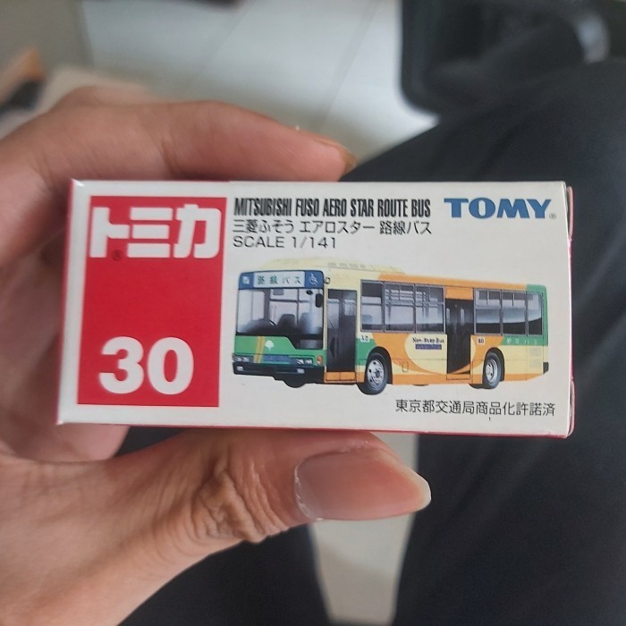 Jual [Original] Tomica Tomy Mitsubishi Fuso Aero Star Route Bus Limited | Shopee Indonesia