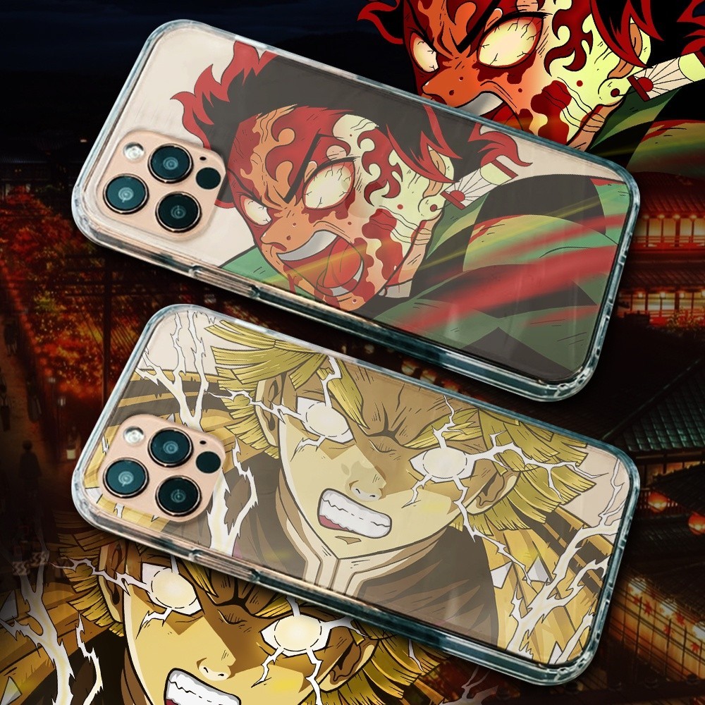 Jual Nime Premium Case Anime Kimetsu No Yaiba - Tanjiro and Zenitsu ...