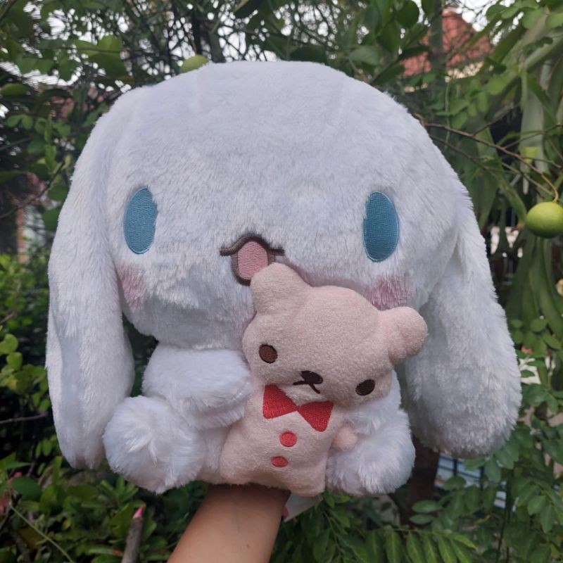 Jual Boneka Cinnamoroll Pink Bear Hug Big Plush Size original ...