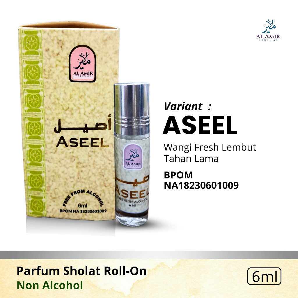 Jual Parfum Aseel Parfum Al Amir 6 Ml Oriental Arab / Timur Tengah ...