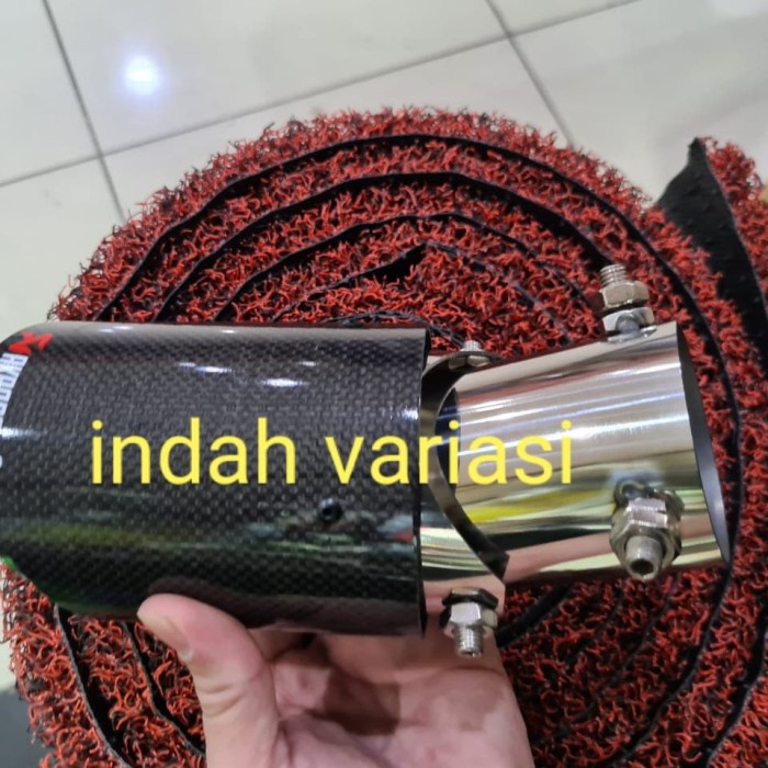 Jual New Ori Muffler Carbon Buntut Knalpot Recing All New Rush/Terios ...
