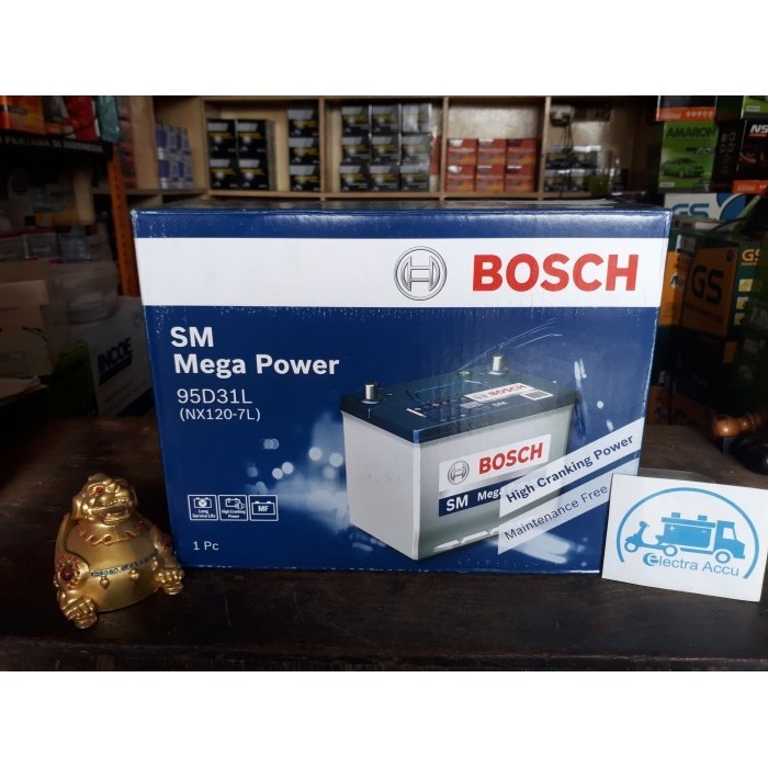 Jual Aki Mobil Mitsubishi Pajero Sport Nx120-7L / 95D31L Bosch Accu ...