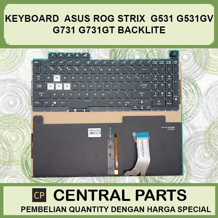 Jual Keyboard Laptop Asus ROG Strix G531 G531GT G531GV G531GW G531GU ...