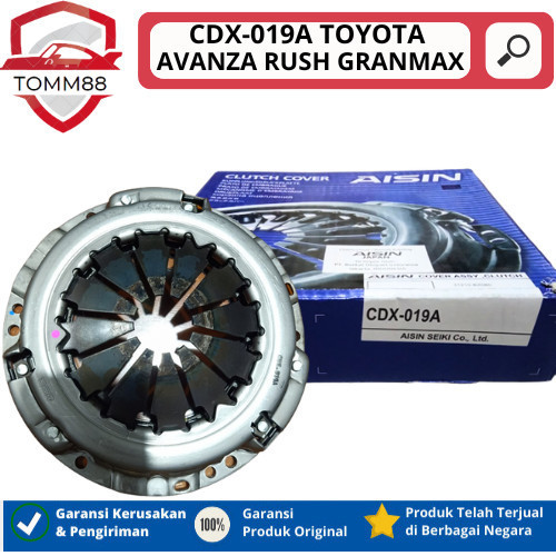 Jual Ori Aisin Clutch Cover Dekrup Cdx-019A Avanza 1.5 Grandmax Rush Terios Limited | Shopee ...