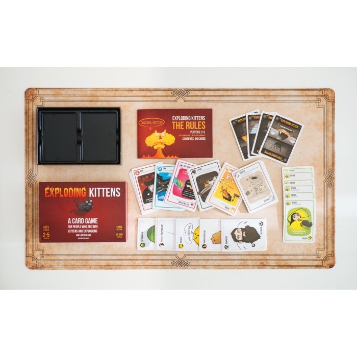 Jual Paket Exploding Kittens Original+ Pelindung Kartu - D Games ...