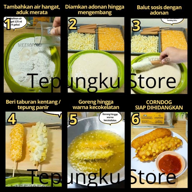 Jual Tepung Corndog & Hotang 1 Kg | Shopee Indonesia