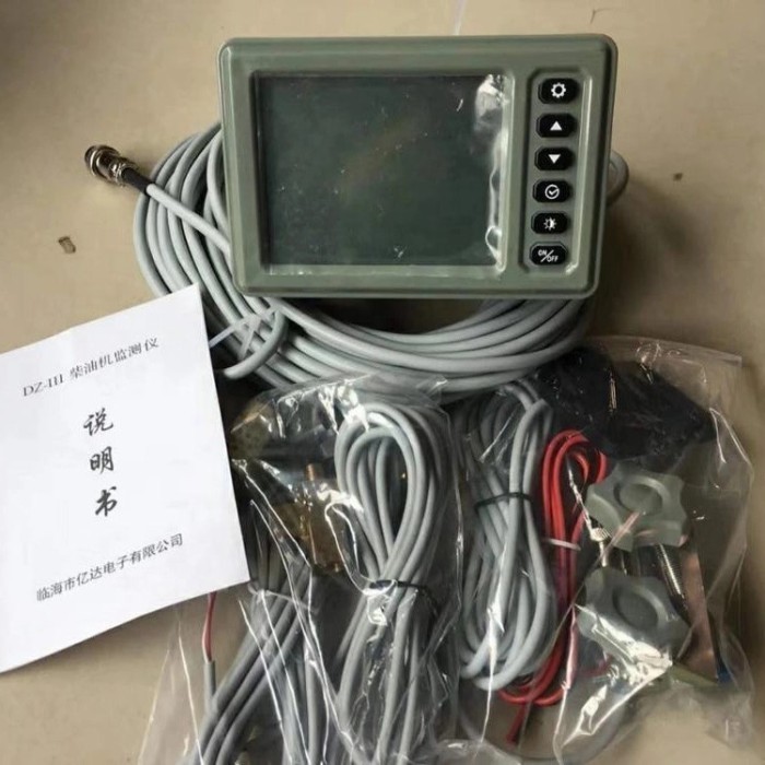 Jual [Baru] Digital Diesel Engine Monitor For Yacht Marine Lcd Screen ...