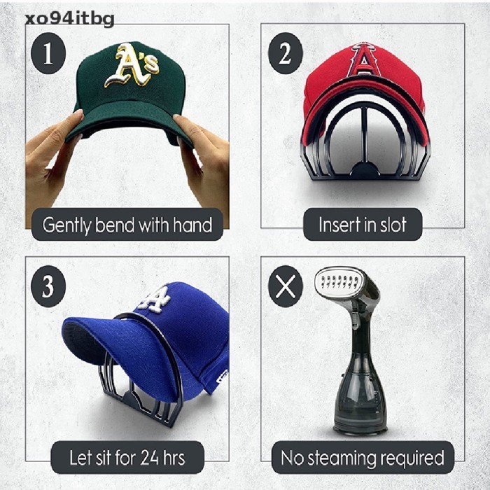 Jual xo Baseball Cap Brim Shaper Hat Bill Bender Edge Curve Bending ...