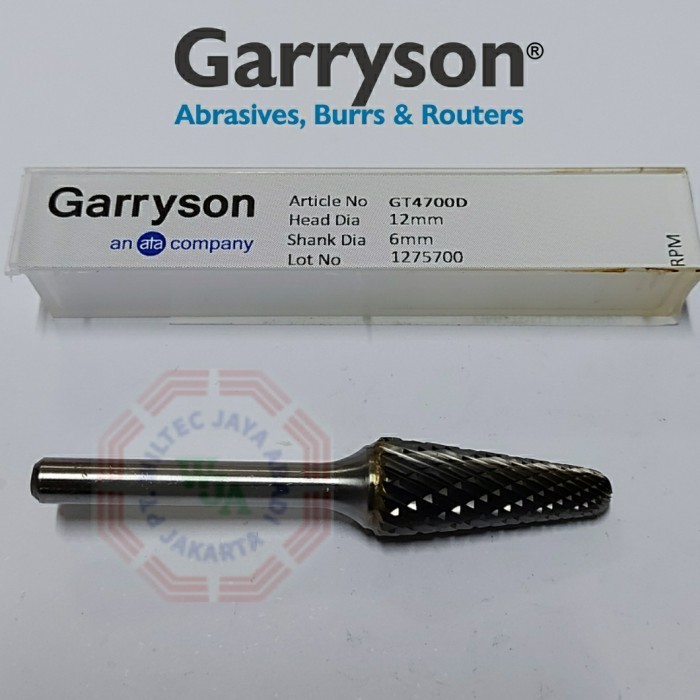 Jual Termurah Garryson - Carbide Burrs Rotary Tungsten Gt4700D England ...