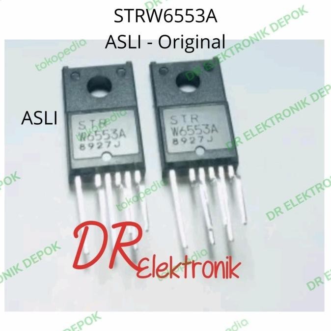 Jual Update IC ORIGINAL - STRW6553 Regulator STR W6553 STR W 6553 ...