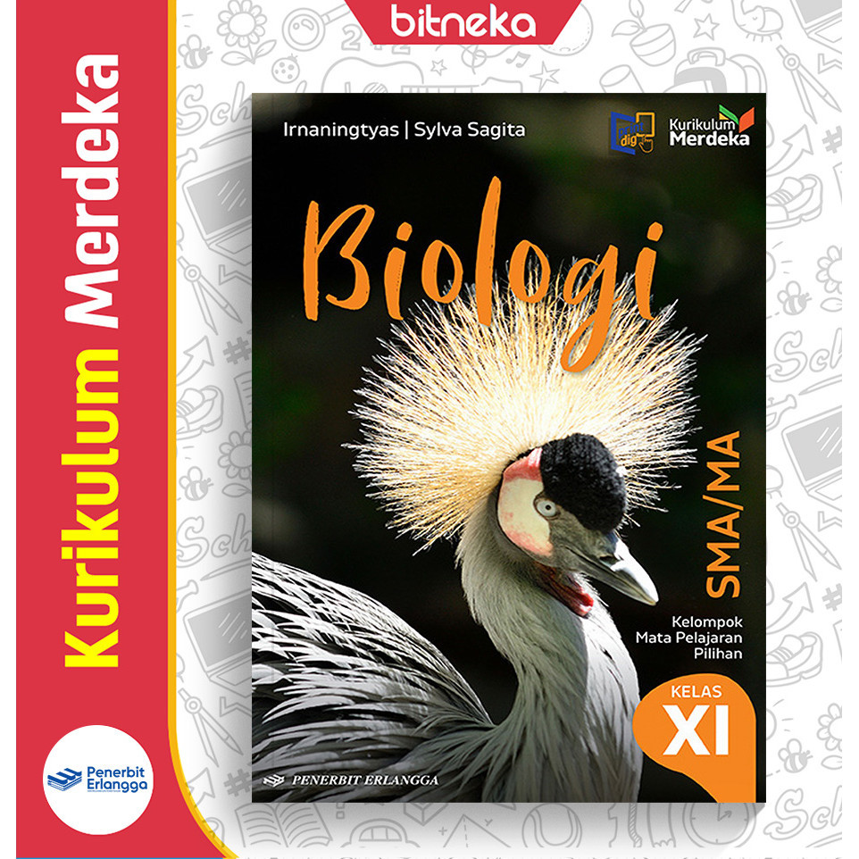Jual Buku Biologi (Mapel Pilihan) Jilid 2 SMA/MA Kelas 11 - Irnaningtyas-Sylva Sagita K-Merdeka ...