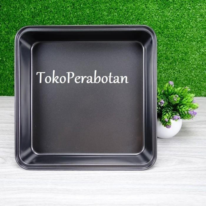 Jual HARGA TERBAIK !! LOYANG KOTAK ANTI LENGKET 27 CM / LOYANG KUE ...