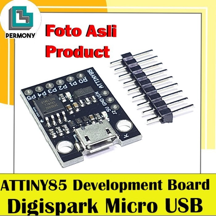 Jual Attiny85 Digispark Development Board Miniature Arduino Micro Usb Best | Shopee Indonesia