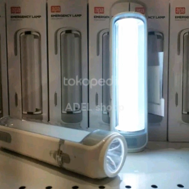 Jual KRISBOW APA Lampu Darurat dan Senter Emergency Lamp 2in1 8watt ...