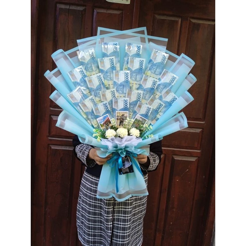 Jual Buket Uang Jumbo Mewah 20 Lembar | Shopee Indonesia