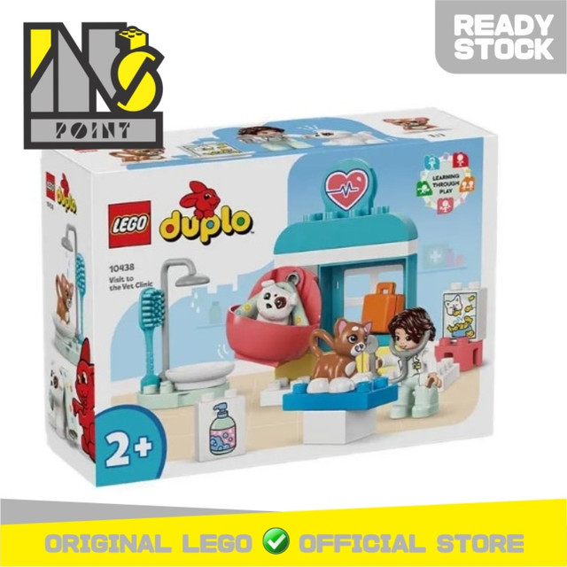 Jual LEGO 10438 - Duplo - Visit to the Vet Clinic | Shopee Indonesia