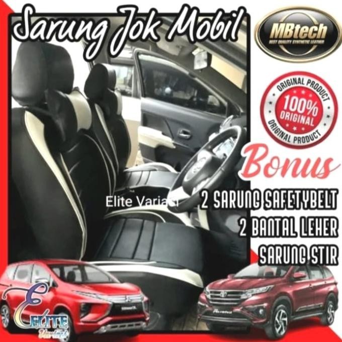 Jual Sarung Jok Mobil MBTECH Xpander Terios Rush Innova Avanza Mobilio XL7 | Shopee Indonesia