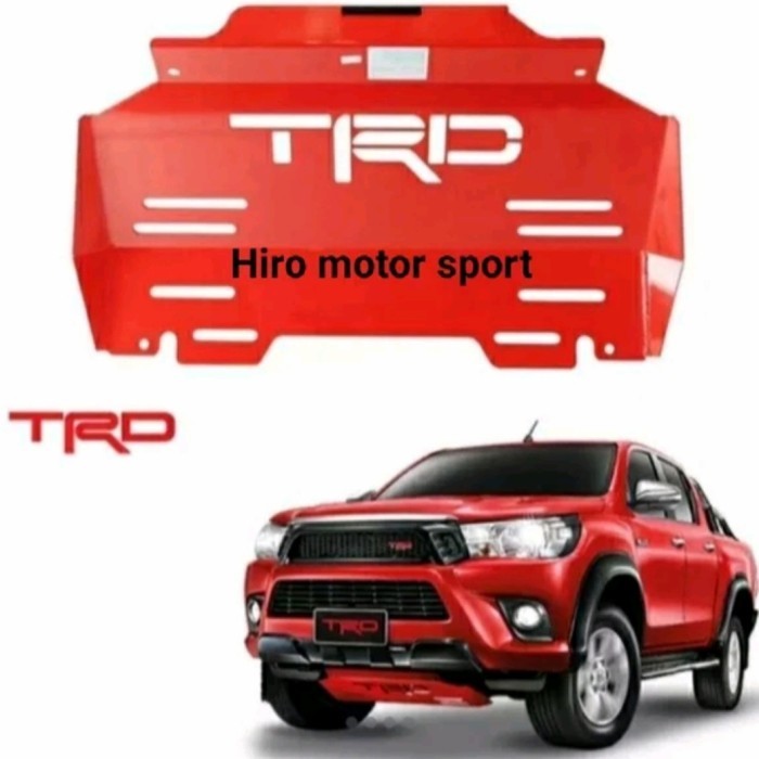 Jual Harga!! crank guard cover pelindung mesin hilux | Shopee Indonesia