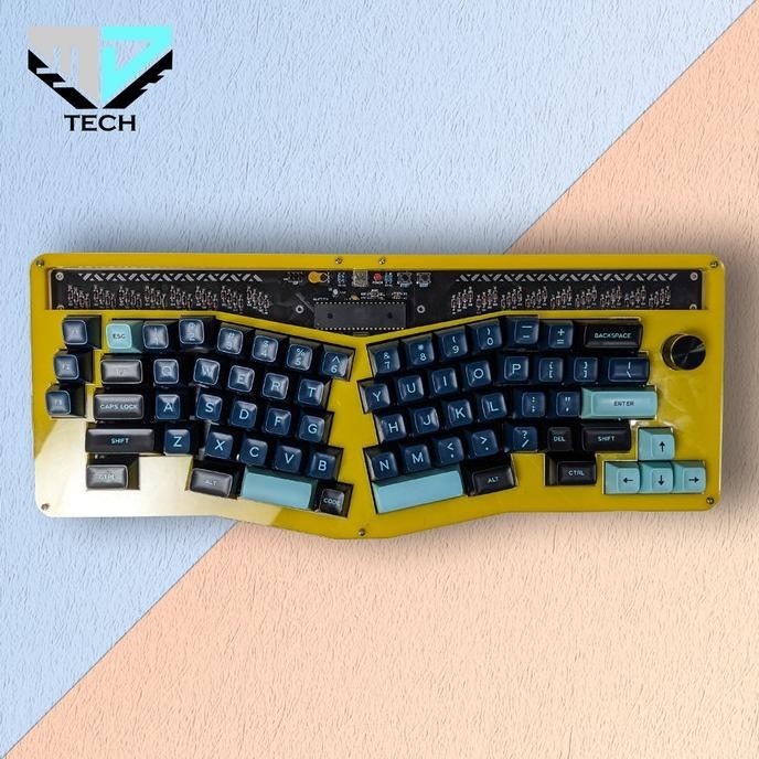 Jual HARGA DISC - Basketweave Mechanical Keyboard Custom Staggered ...