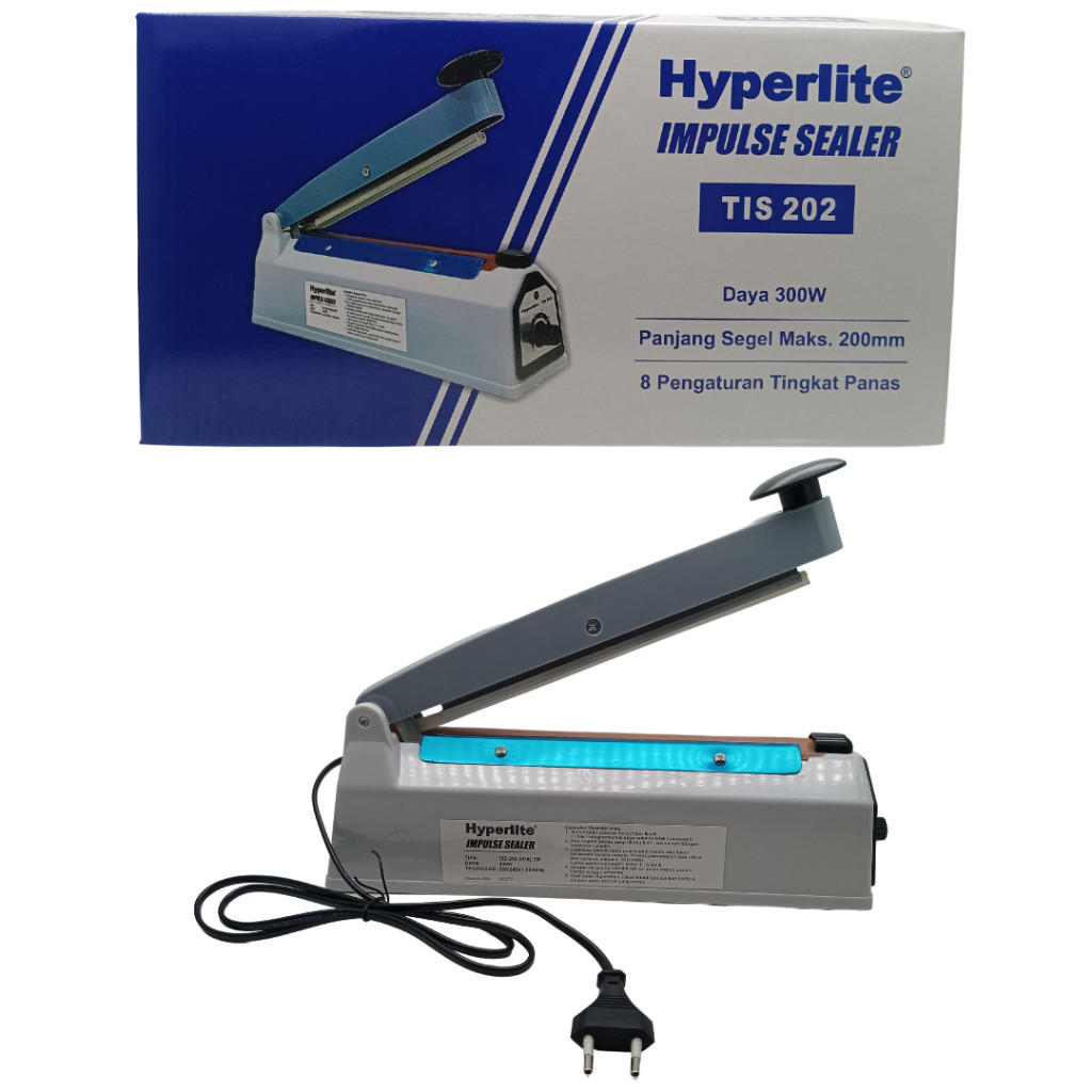 Jual Mesin Impulse Sealer 20 cm Hyperlite Alat Press Plastik 200mm ...