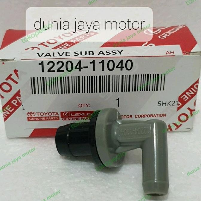 Jual VALVE ANGIN SENSOR TUTUP KLEP PVC TOYOTA STARLET COROLLA 12204 ...